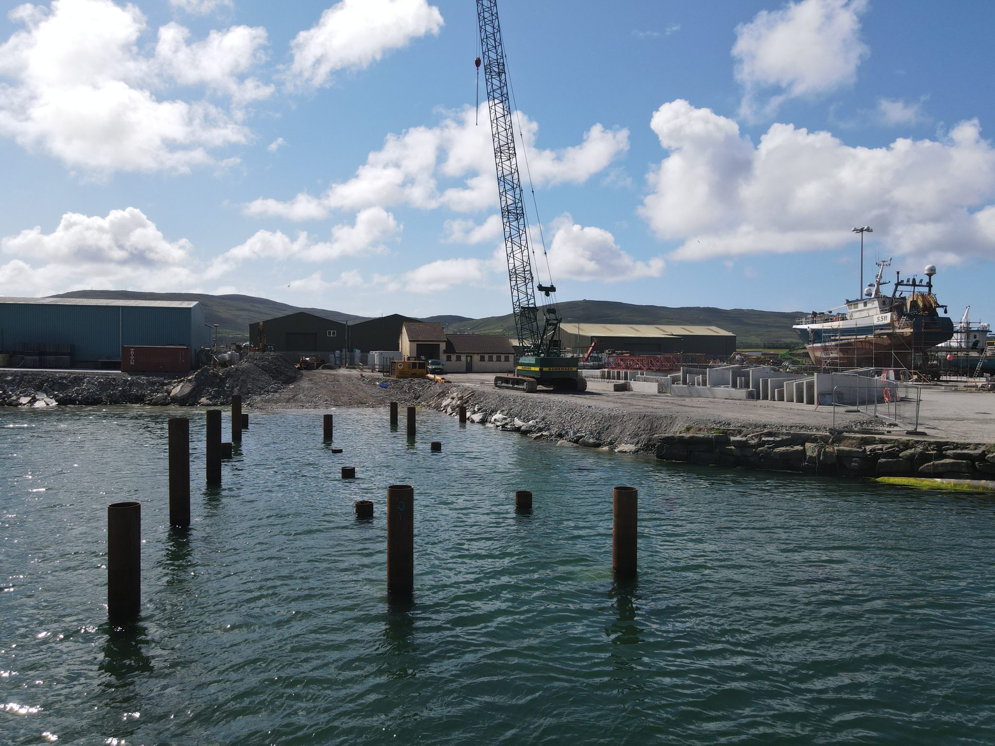 Castletownbere FHC, New Slipway Project Progress | Sorensen