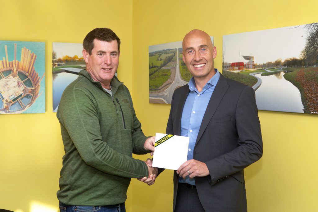 Kieran O' Brien's 20 Years of Service | Sorensen