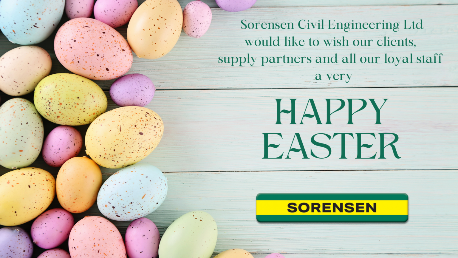 Happy Easter from Sorensen Civil Engineering | Sorensen